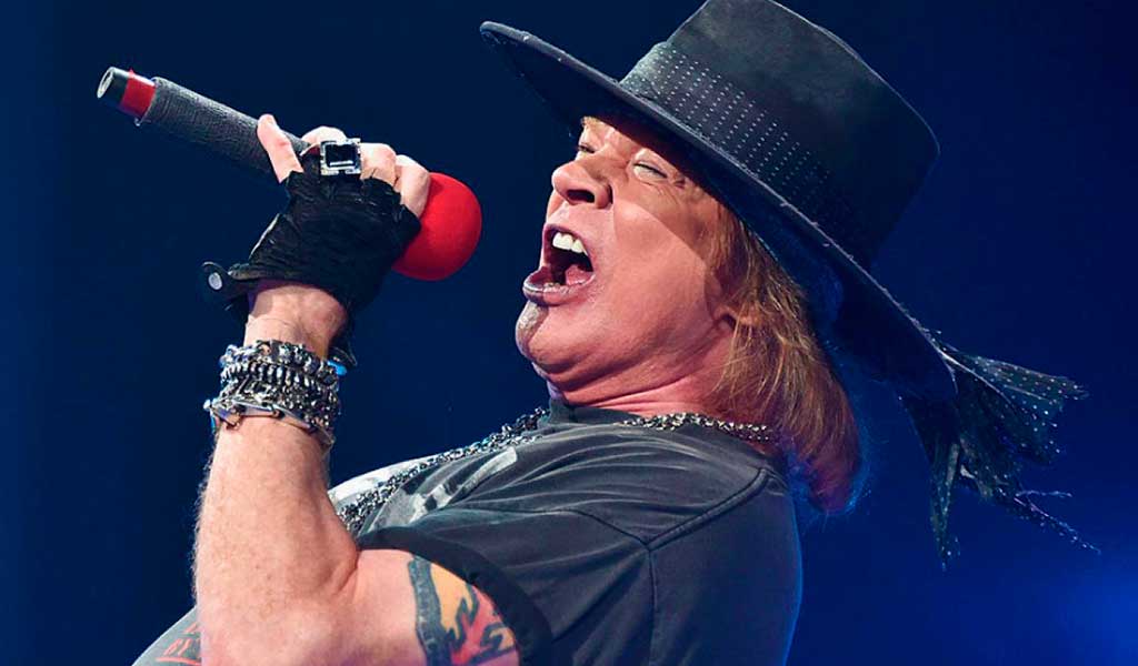 Axl Rose cumple 60 años y lo celebra con una gran carrera musical