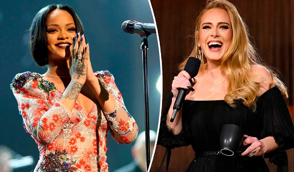 Adele: “Voy a la Super Bowl solo por Rihanna”