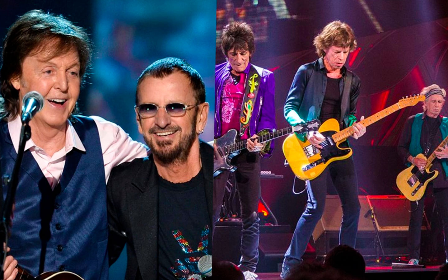Paul McCartney y Ringo Starr participarán en el nuevo álbum de los Rolling Stones