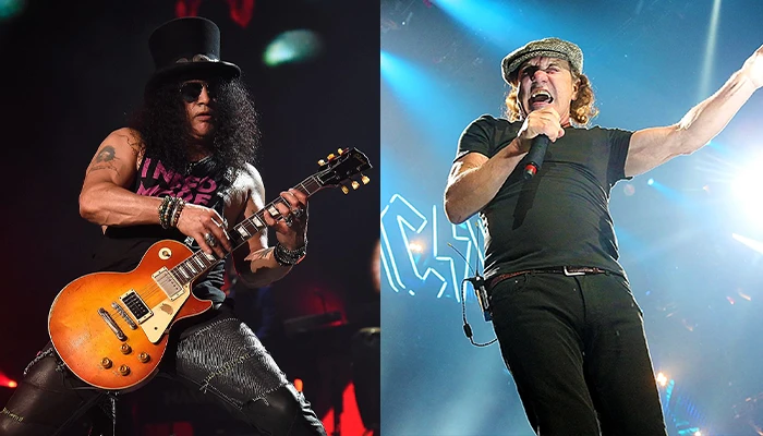 Slash presenta su nuevo sencillo con Brian Johnson y Steven Tyler